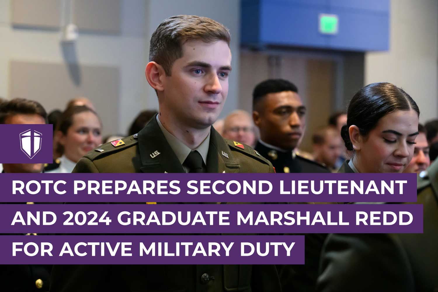 ROTC Prepares Second Lieutenant and 2024 Graduate Marshall Redd for ...